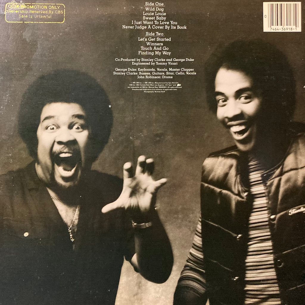 Stanley Clark & George Duke - Clarke/Duke Project – AGS Honolulu