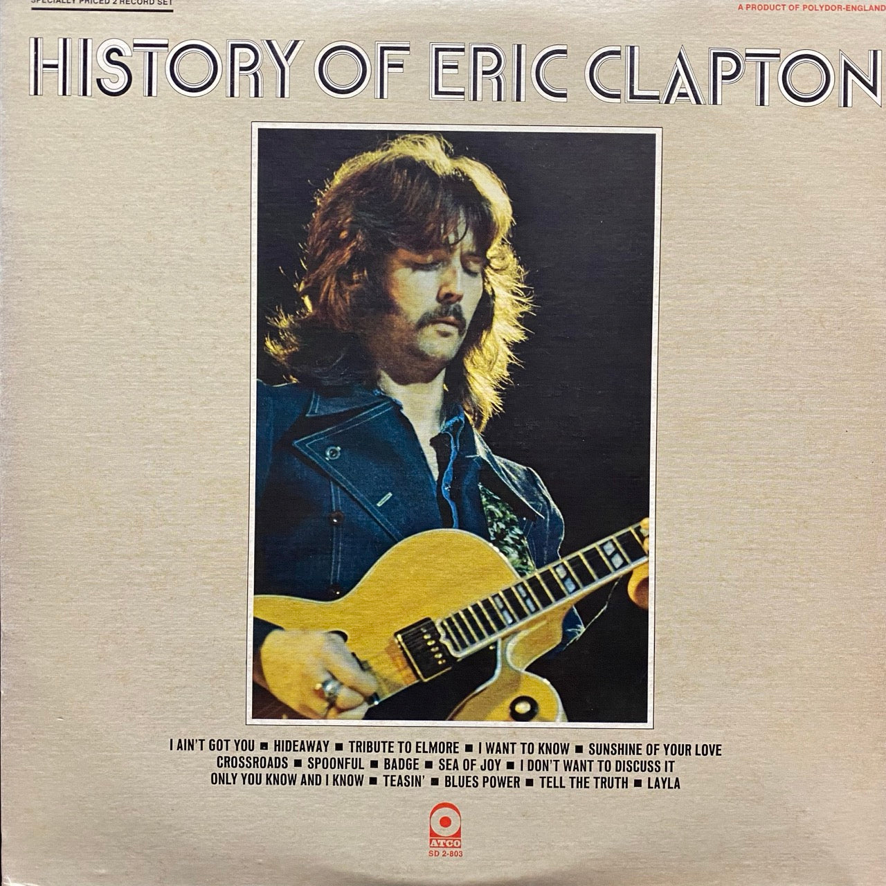 Eric Clapton – History Of Eric Clapton [2LP] – AGS Honolulu