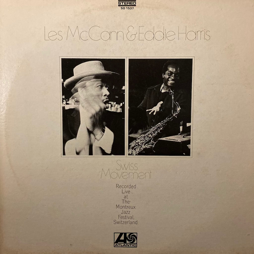 Les McCann & Eddie Harris - Swiss Movement – AGS Honolulu