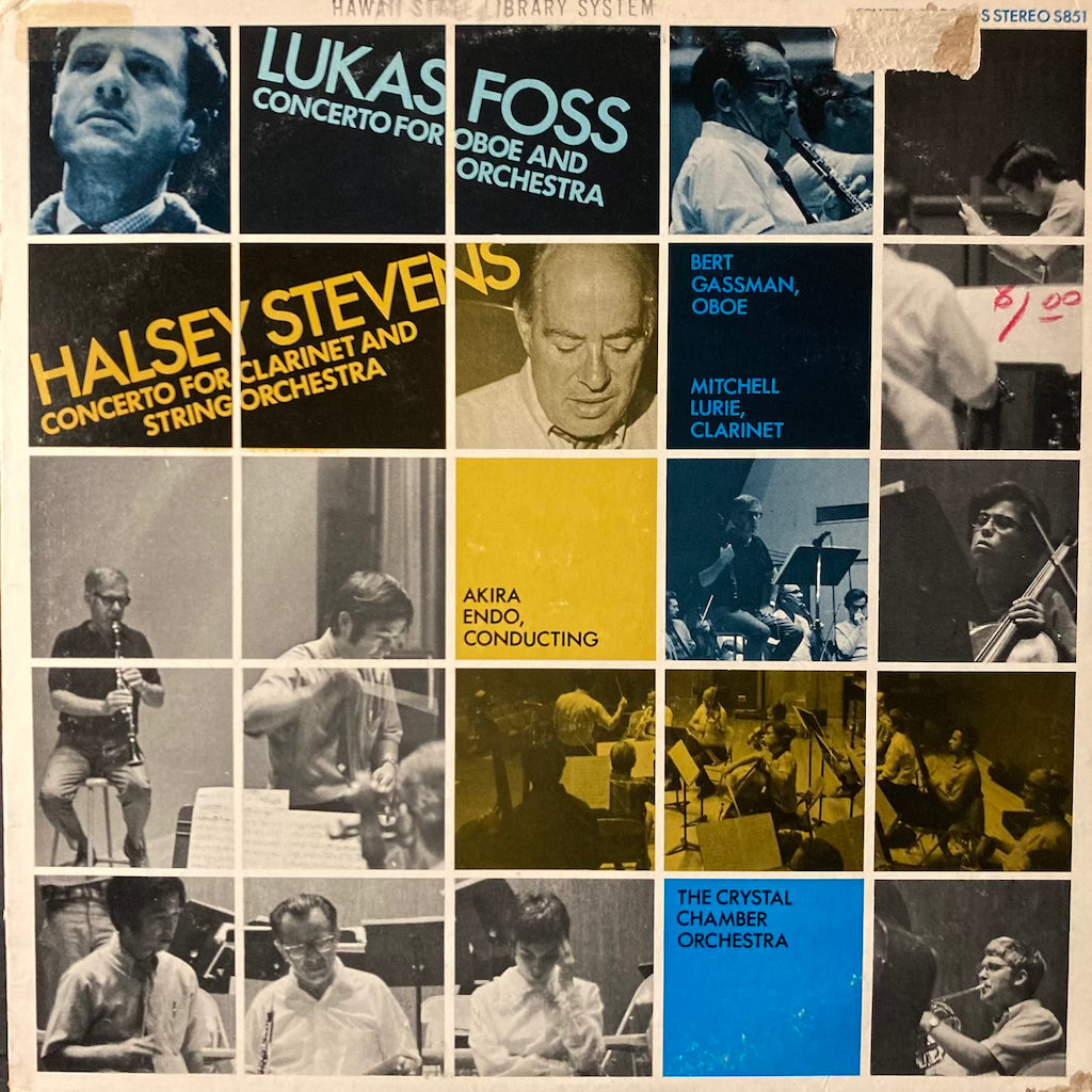 Halsey Stevens - Concerto For Clarinet and String Orchestra – AGS Honolulu