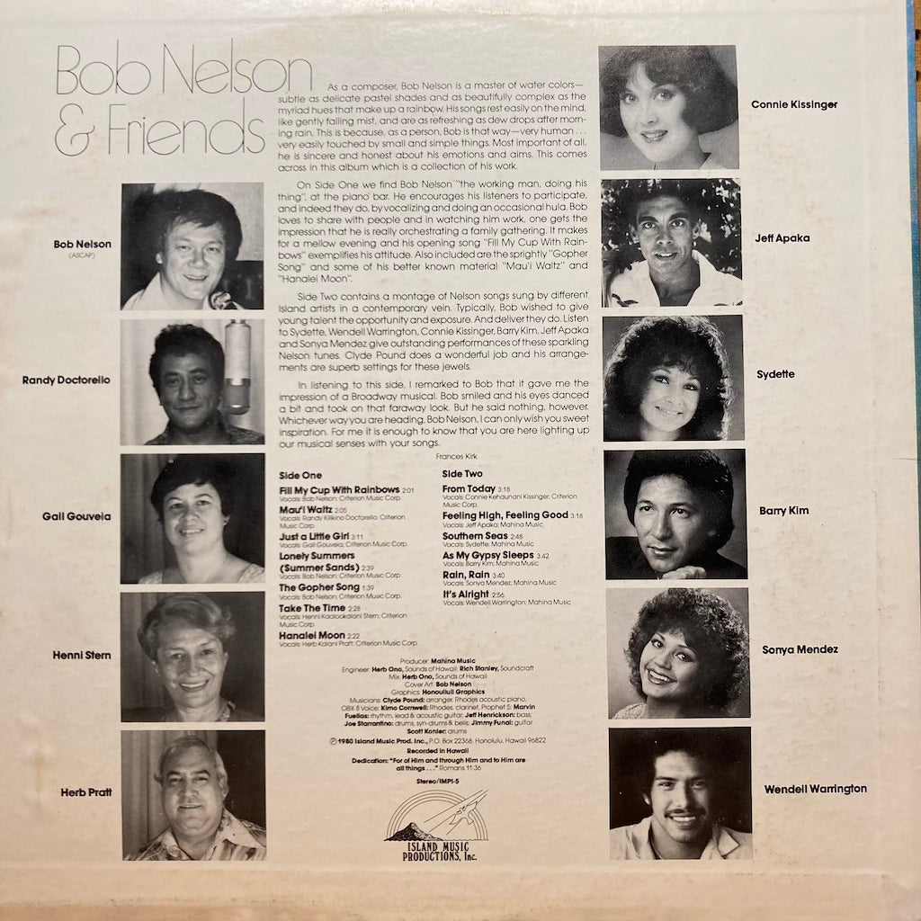 Bob Nelson - Bob Nelson & Friends – AGS Honolulu