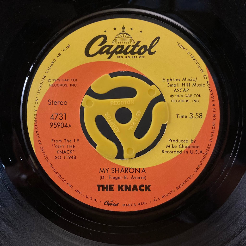 The Knack - My Sharona/Let Me Out [7"] – AGS Honolulu