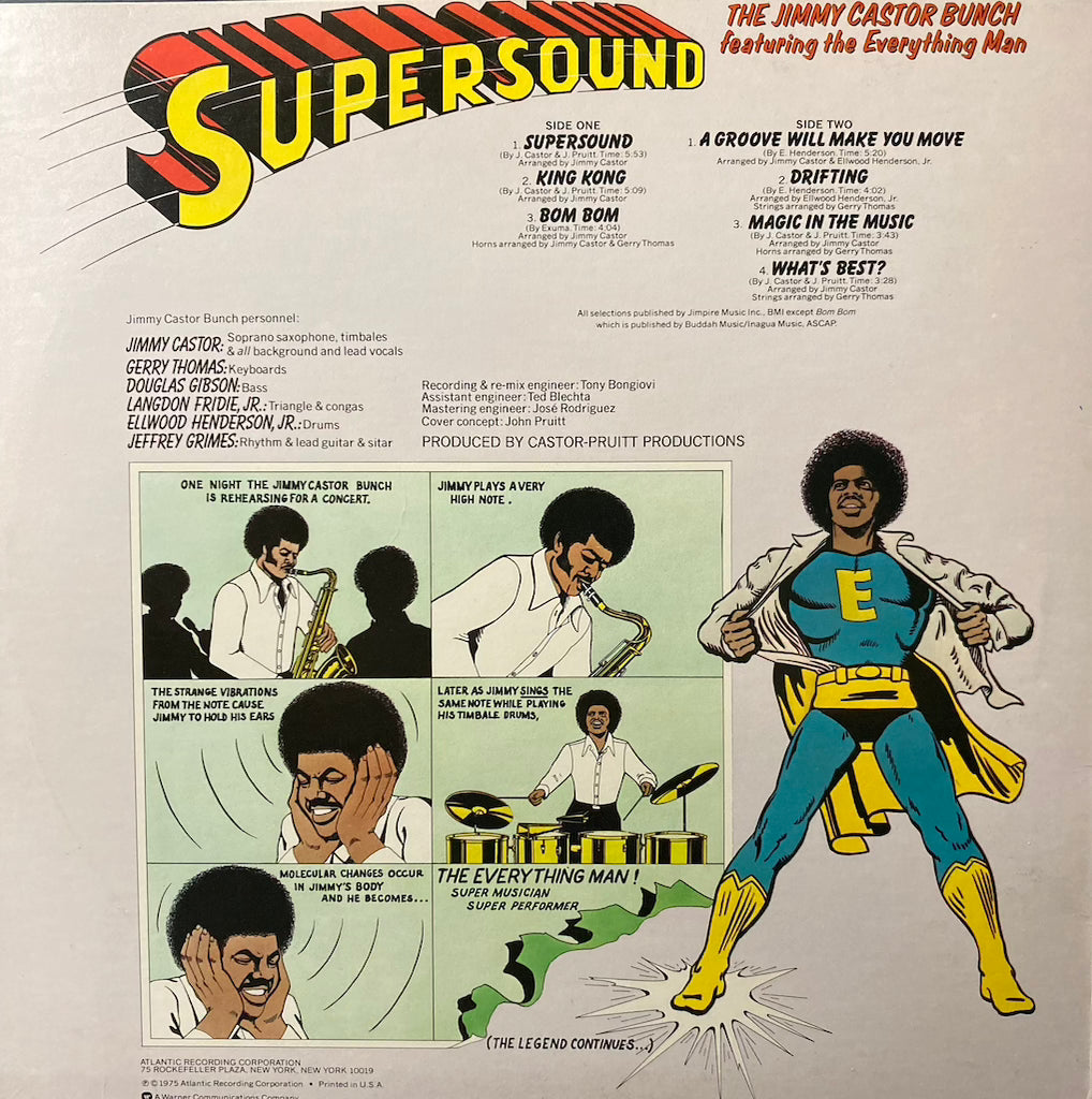 The Jimmy Castor Bunch ft. The Everything Man - Supersound – AGS Honolulu