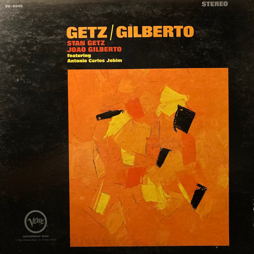 Stan Getz, Joao Gilberto ft. Antonio Carlos Jobim - Getz/Gilberto – AGS ...