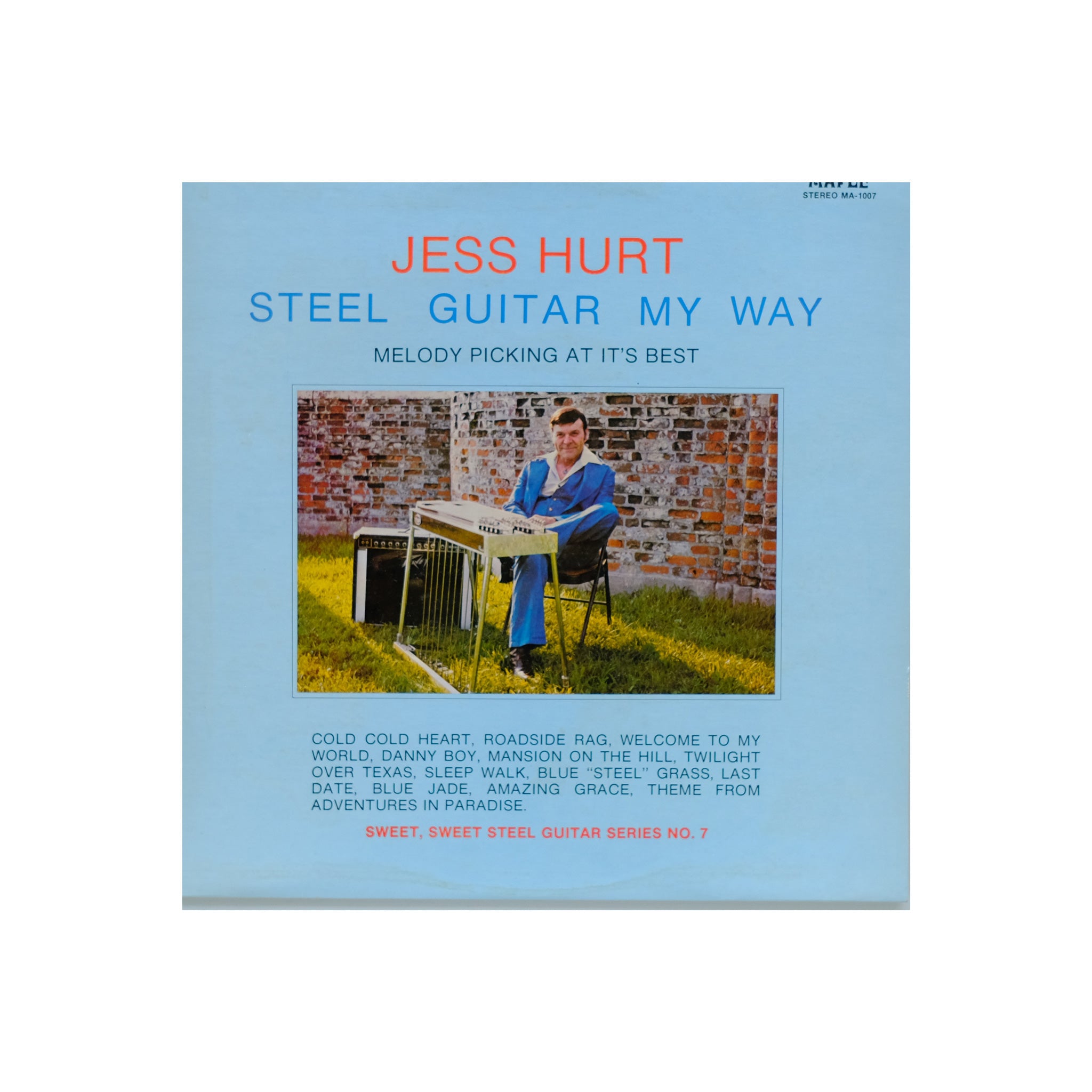 Jess Hurt - Steel Guitar My Way – AGS Honolulu