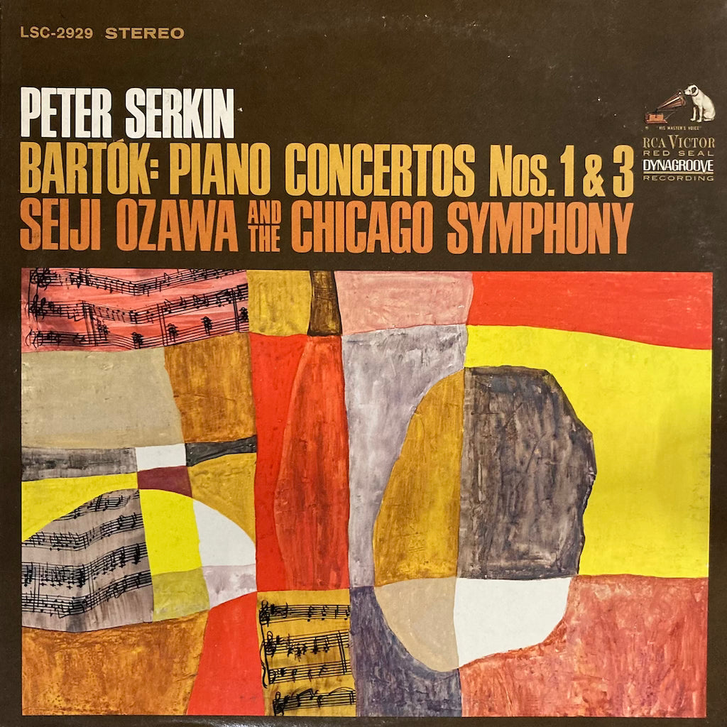 Bartok, Peter Serkin, Seiji Ozawa, Chicago Symphony – Piano Concertos ...