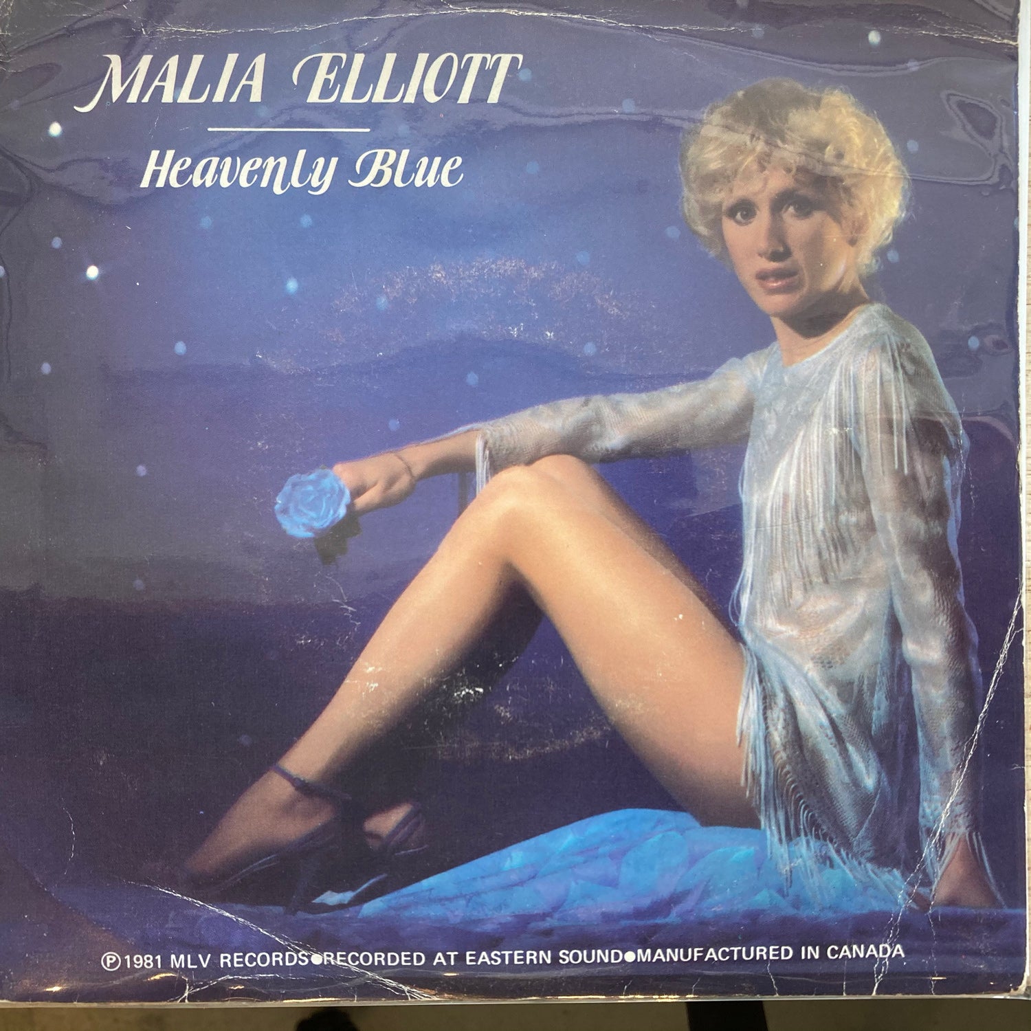 Malia Elliott - Heavenely Blue / Warm and Tender (7") – AGS Honolulu