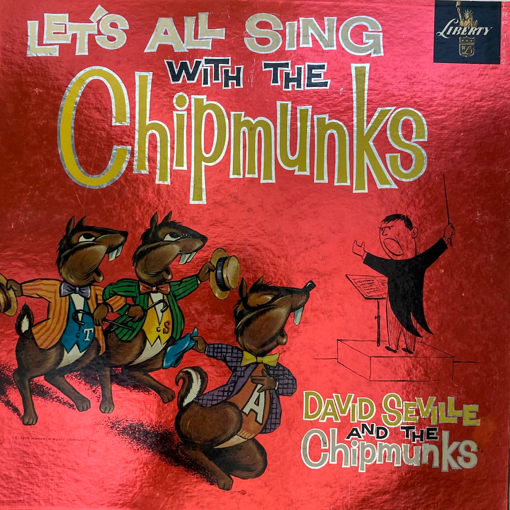 David Seville and The Chipmunks - Let's All Sing With The Chipmunks ...